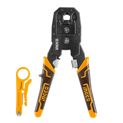 INGCO HMPC1468P Crimping Tool – RJ45/RJ11 Modular Plug Network Cable ...