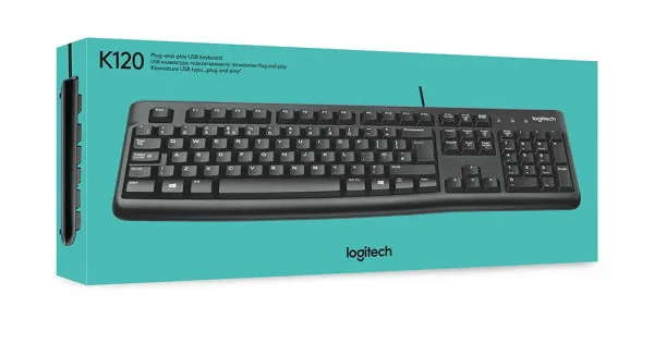 Buy Logitech K120 USB Keyboard With Bangla – Comfortable & Durable ...