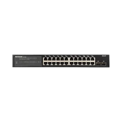 Netgear GS724TP 24 Port Gigabit PoE Managed Switch with 2 SFP | OTECH BD