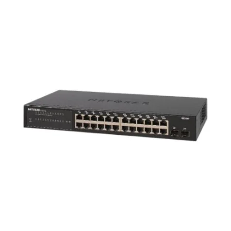 Netgear GS724TP 24 Port Gigabit PoE Managed Switch with 2 SFP | OTECH BD