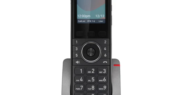 SNOM M55 Cordless IP Phone with Cradle – HD Audio, Office & Call Center BD
